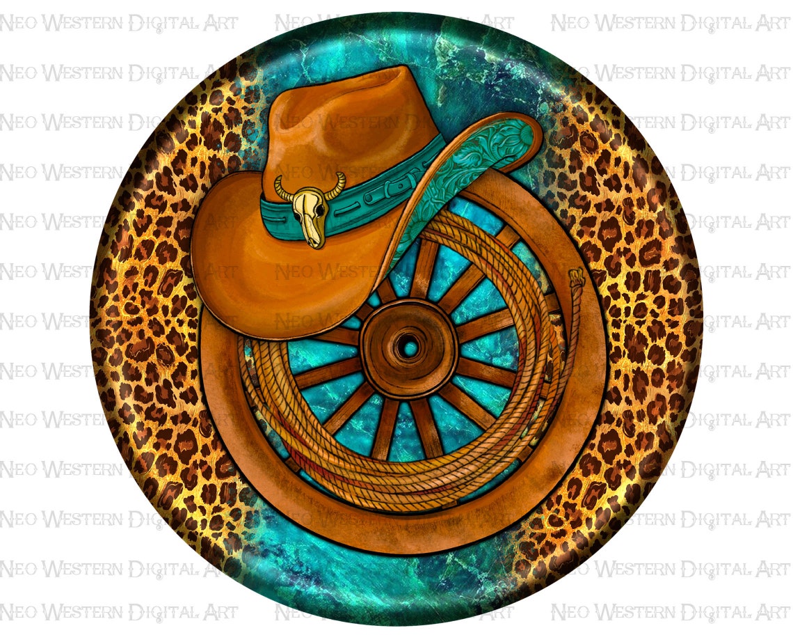 Western Car Coaster Png Sublimation Design Bundle, Sunflowers Car ...
