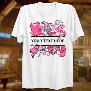 Personalized Pink Nurse Png Sublimation Design Download, Nurse Png ...