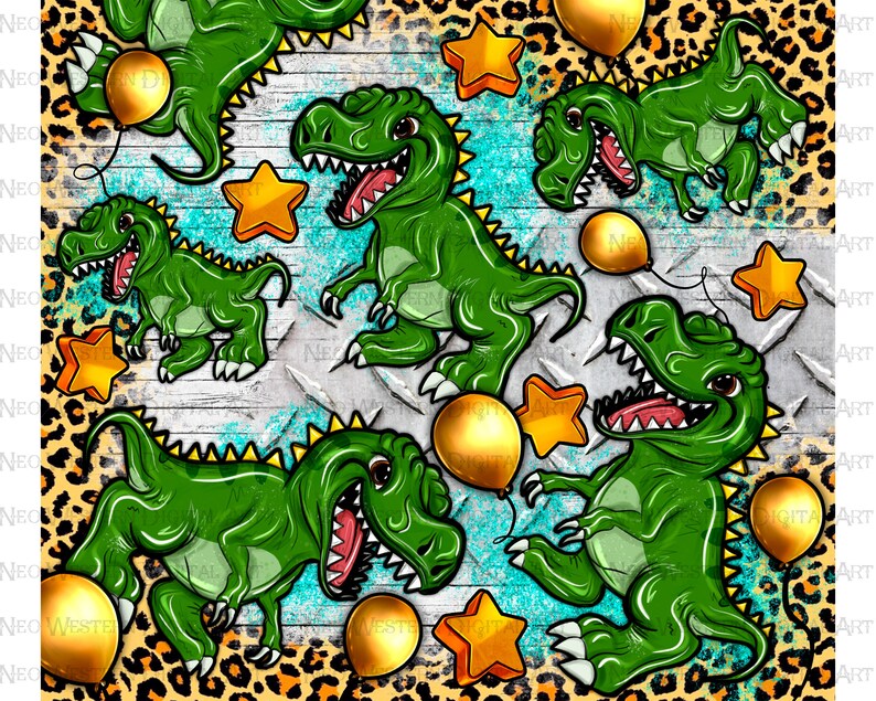 T-rex Leopard 20oz Tumbler Png Sublimation Design Download - Etsy