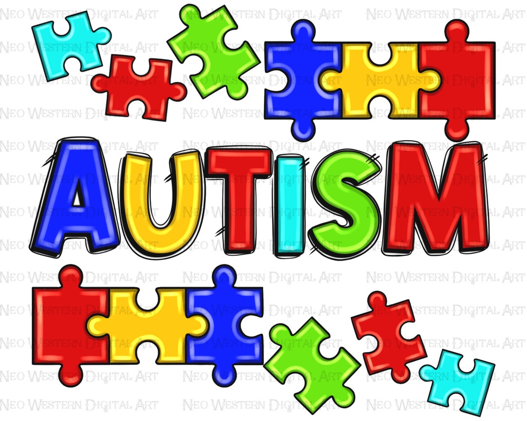 Autism Png Sublimation Design Download, Autism Awareness Png, Autism ...