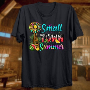 Small Town Summer Png Sublimate Designs Download, Summer Vibes Png, Tie ...