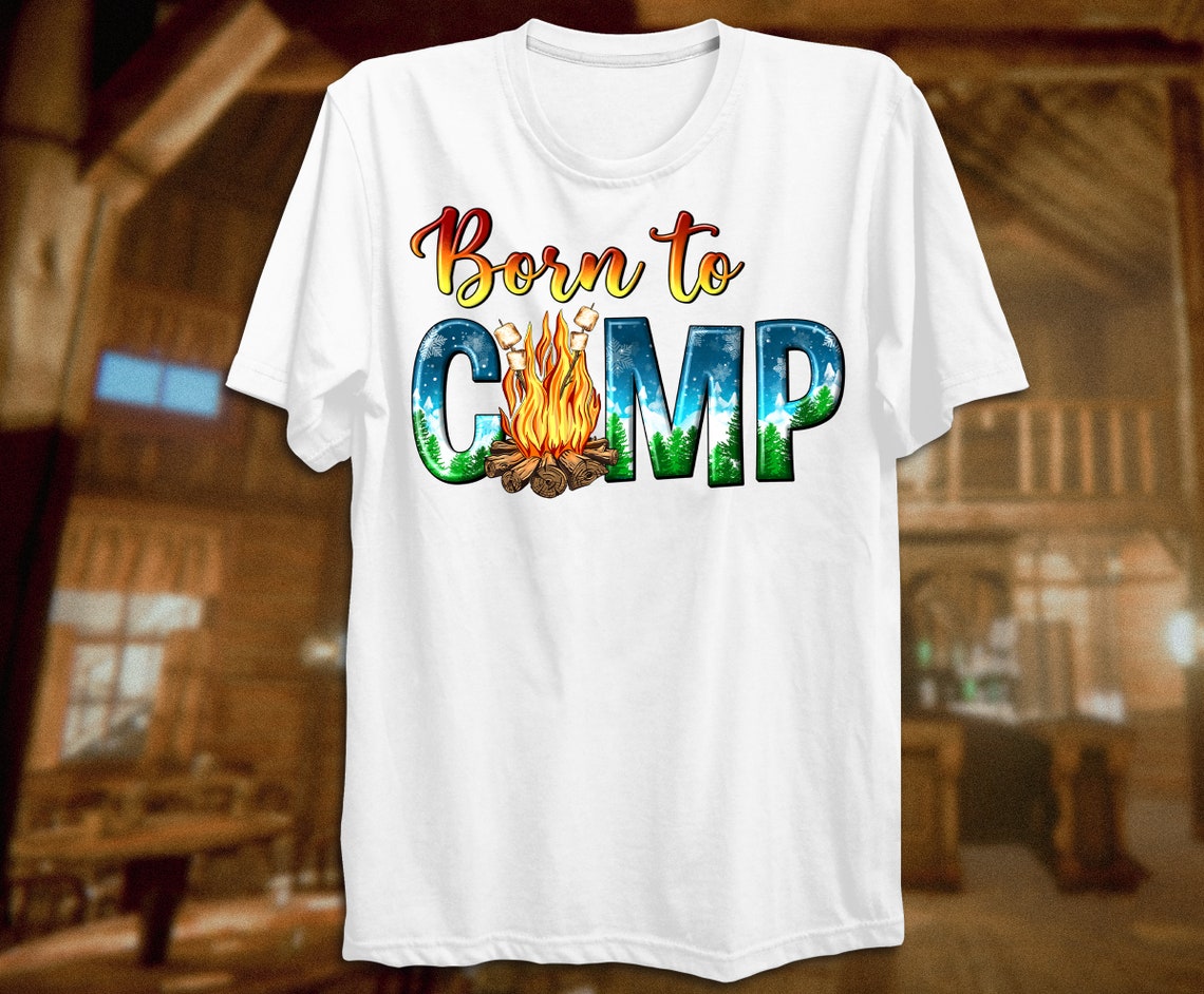 Born to Camp Png Sublimation Design Download, Camping Png, Camp Love ...
