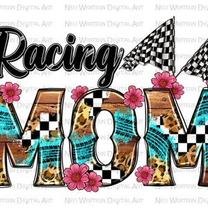 Racing Mom Png Sublimation Design Download, Mother's Day Png, Sport Mom ...