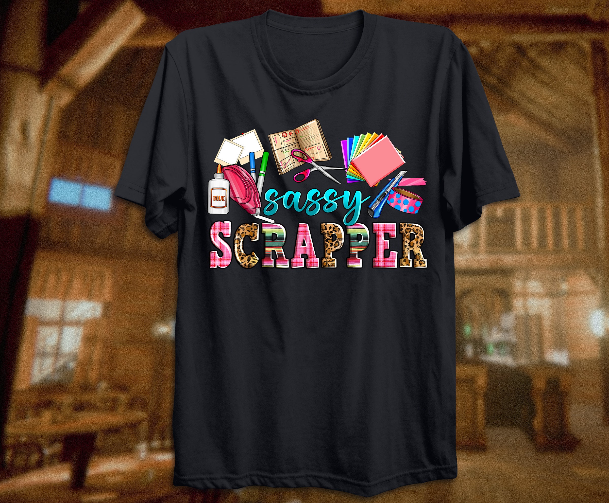 Sassy Scrapper Png Sublimation Design Download, Scrapbooking Png ...
