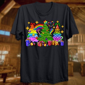 Pride Christmas Tree Png Sublimation Design Download, Western Christmas ...