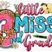 Little Miss 3rd Grade Png Sublimation Design Download, Back to School ...