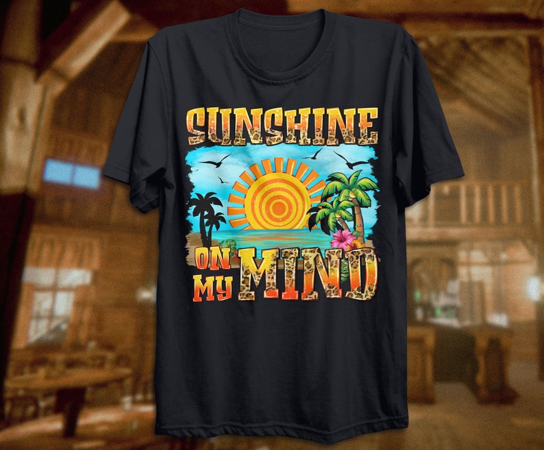 Sunshine on My Mind Png Sublimate Designs Download, Summer Vibes Png ...