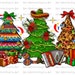 Mexican Christmas Trees Png Sublimation Design Download, Western ...