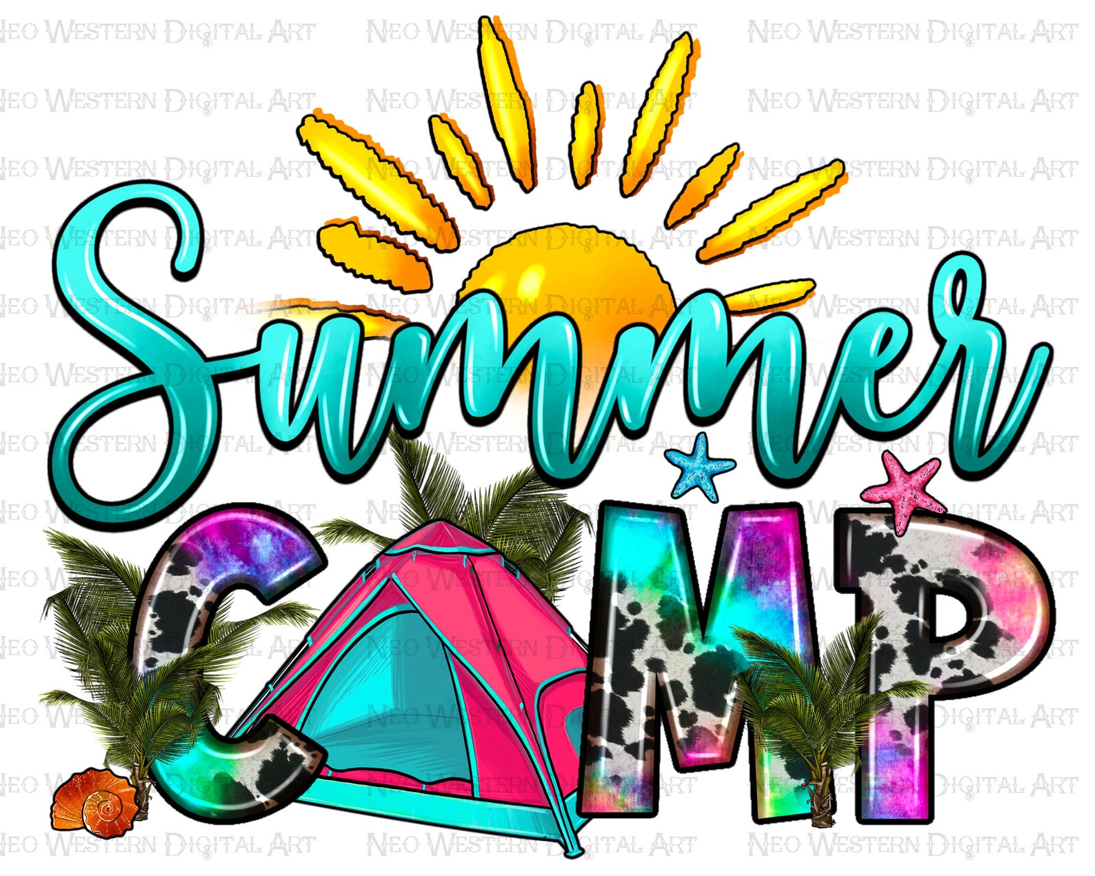 Summer Camp Png Sublimate Designs Download, Summer Vibes Png, Hello ...