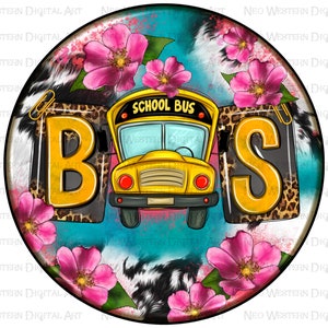 School Bus Driver Car Coaster Bundle Png Bundle Sublimation Design ...