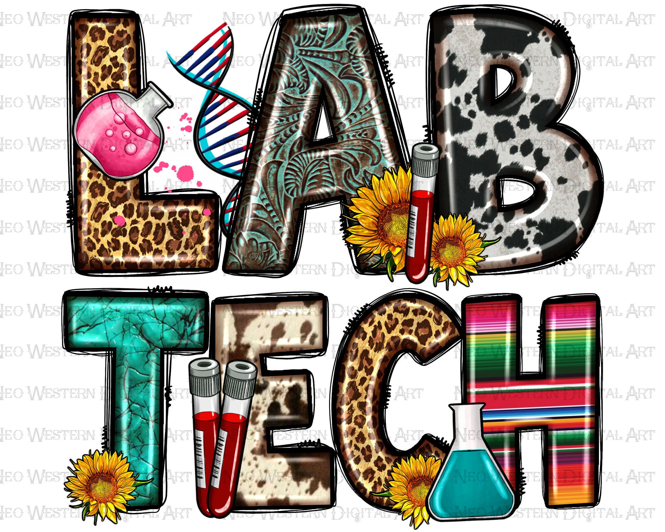 Lab Tech Png Sublimation Design Download, Lab Technician Png ...
