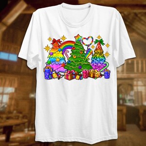 Pride Christmas Tree Png Sublimation Design Download, Western Christmas ...