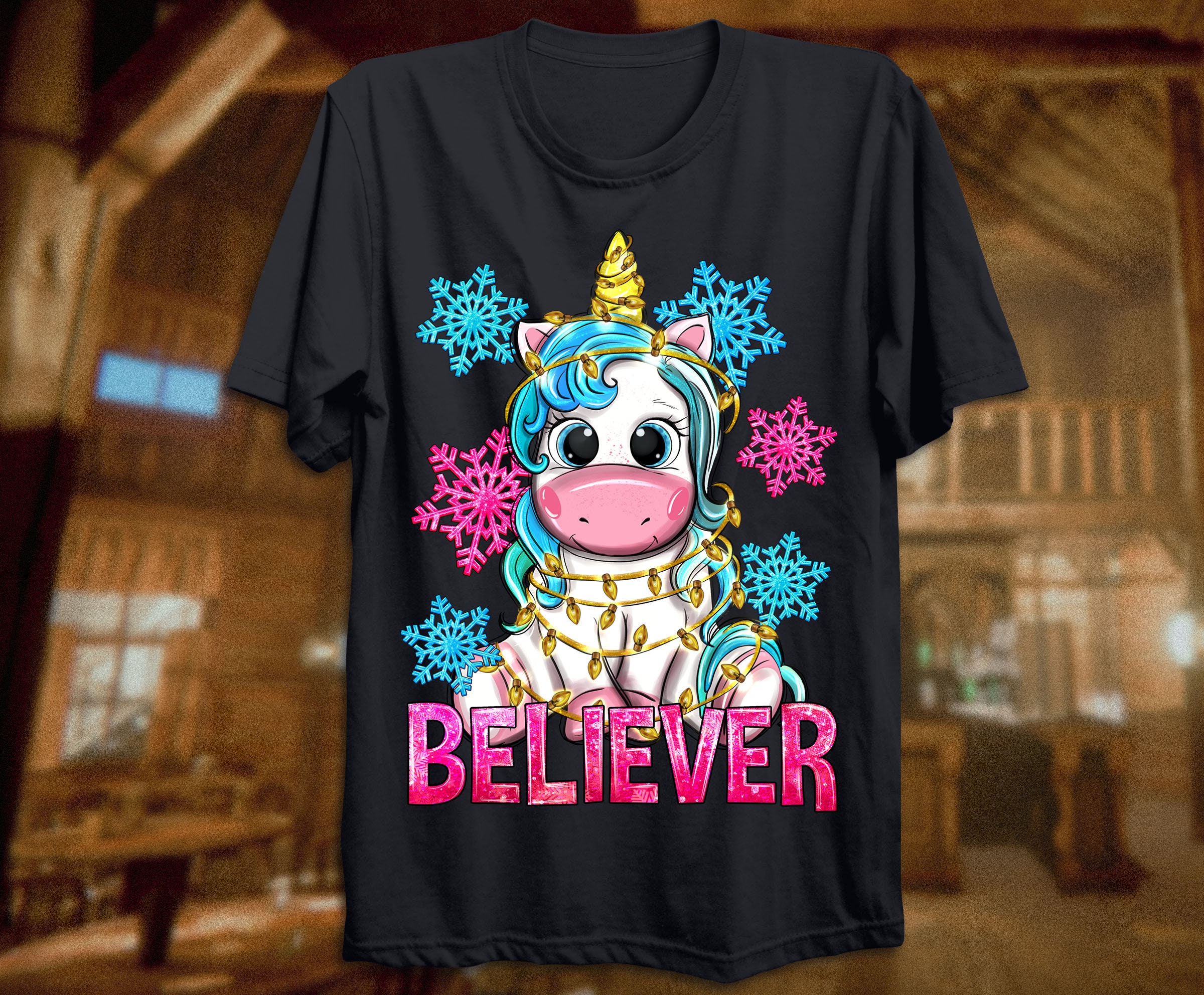 Believer Unicorn Png Sublimation Design Download, Christian Png ...