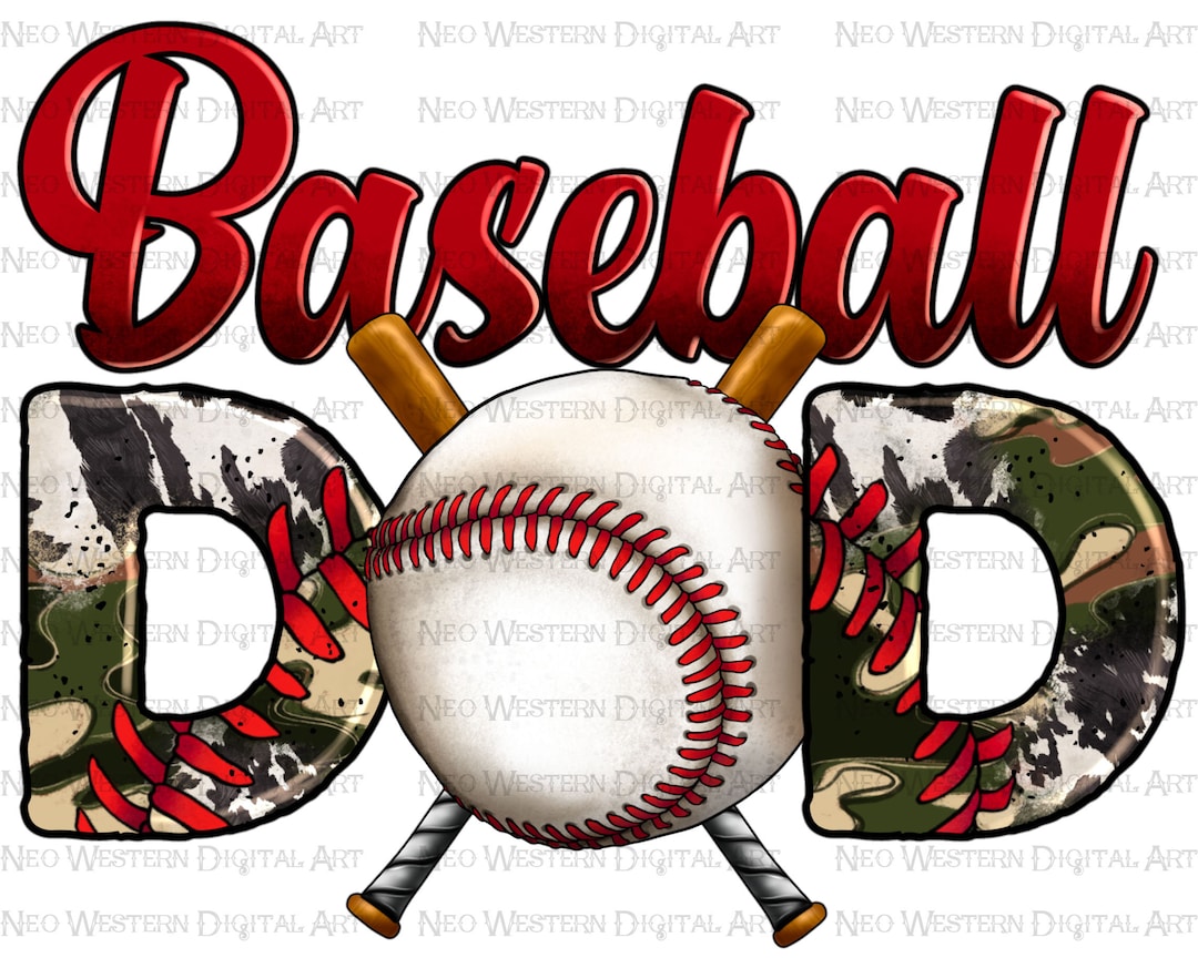 Baseball Dad Png Sublimation Design Download, Baseball Ball Png ...