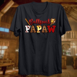Ballpark Papaw Png Sublimation Design Download, Softball Png, Game Day ...