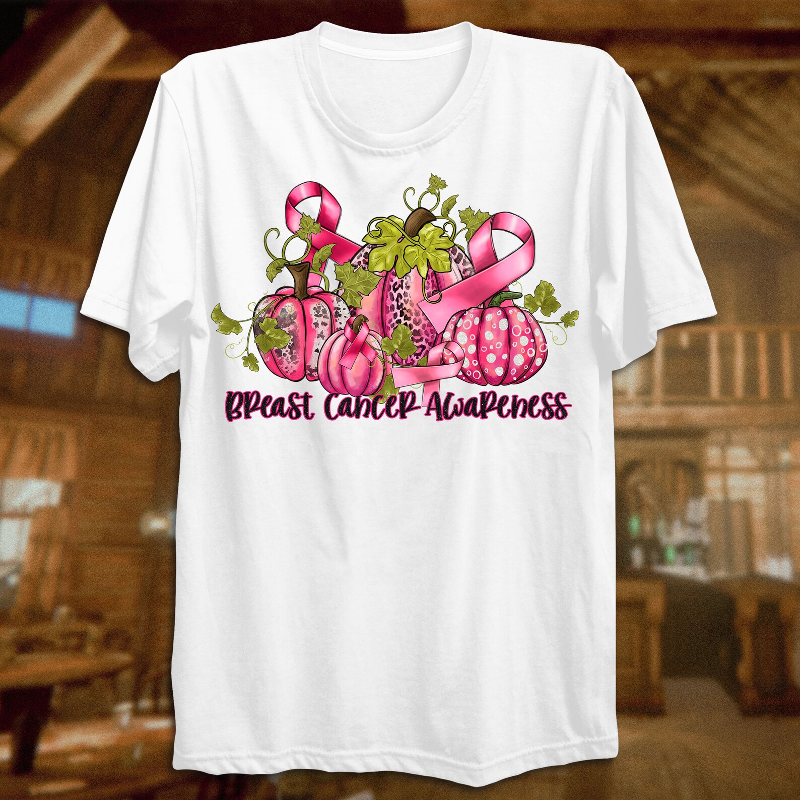 Breast Cancer Awareness Pumpkins Png Sublimation Design Download, Fight ...