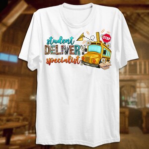 Student Delivery Specialist Png Sublimation Design Download, Back to ...