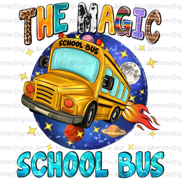 Magic School Bus - Etsy