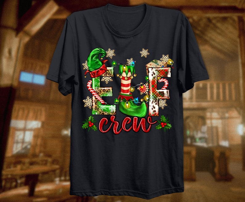 Christmas Elf Crew Png Sublimation Design Download, Christmas Png ...