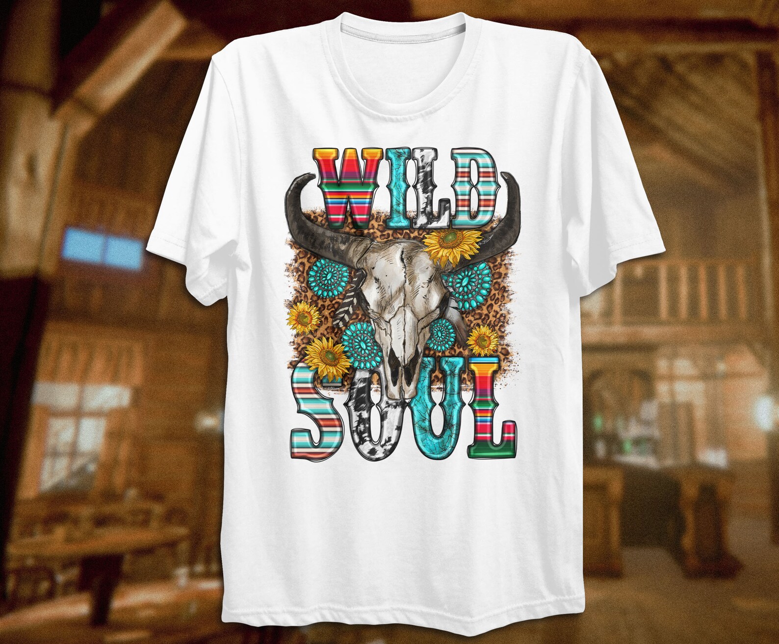 Wild Soul Western Png Sublimation Design Download, Western Png Design ...
