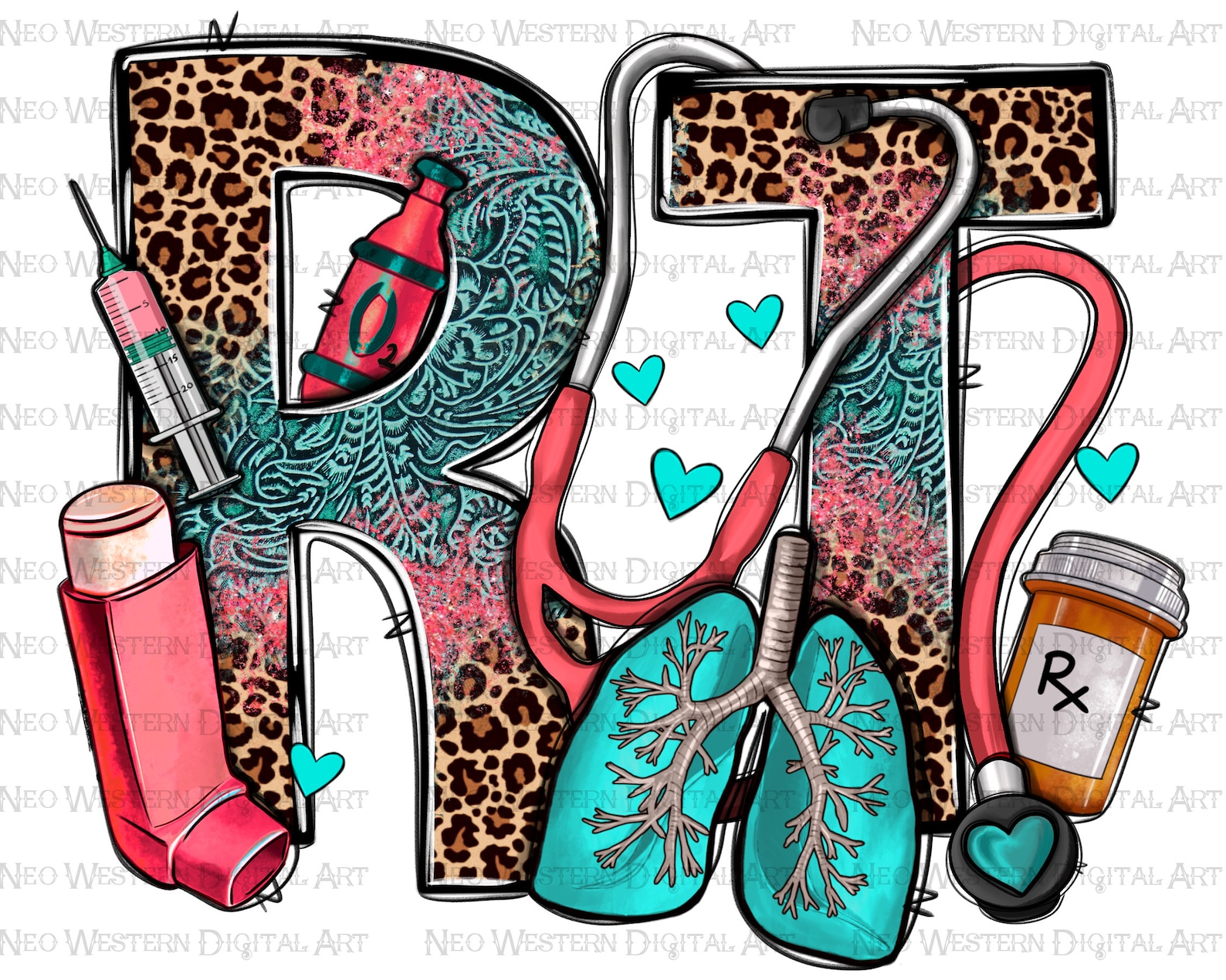 RT Respiratory Therapist Png Sublimation Design Download, RT Nurse Png ...