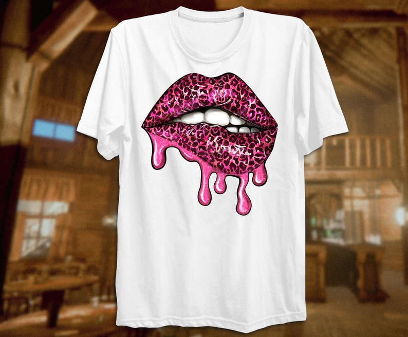 Pink Leopard Lips Png Sublimation Design Download Pink Lips - Etsy