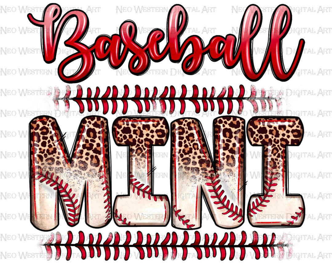 Baseball Mini Png Sublimation Design Download, Baseball Ball Png ...