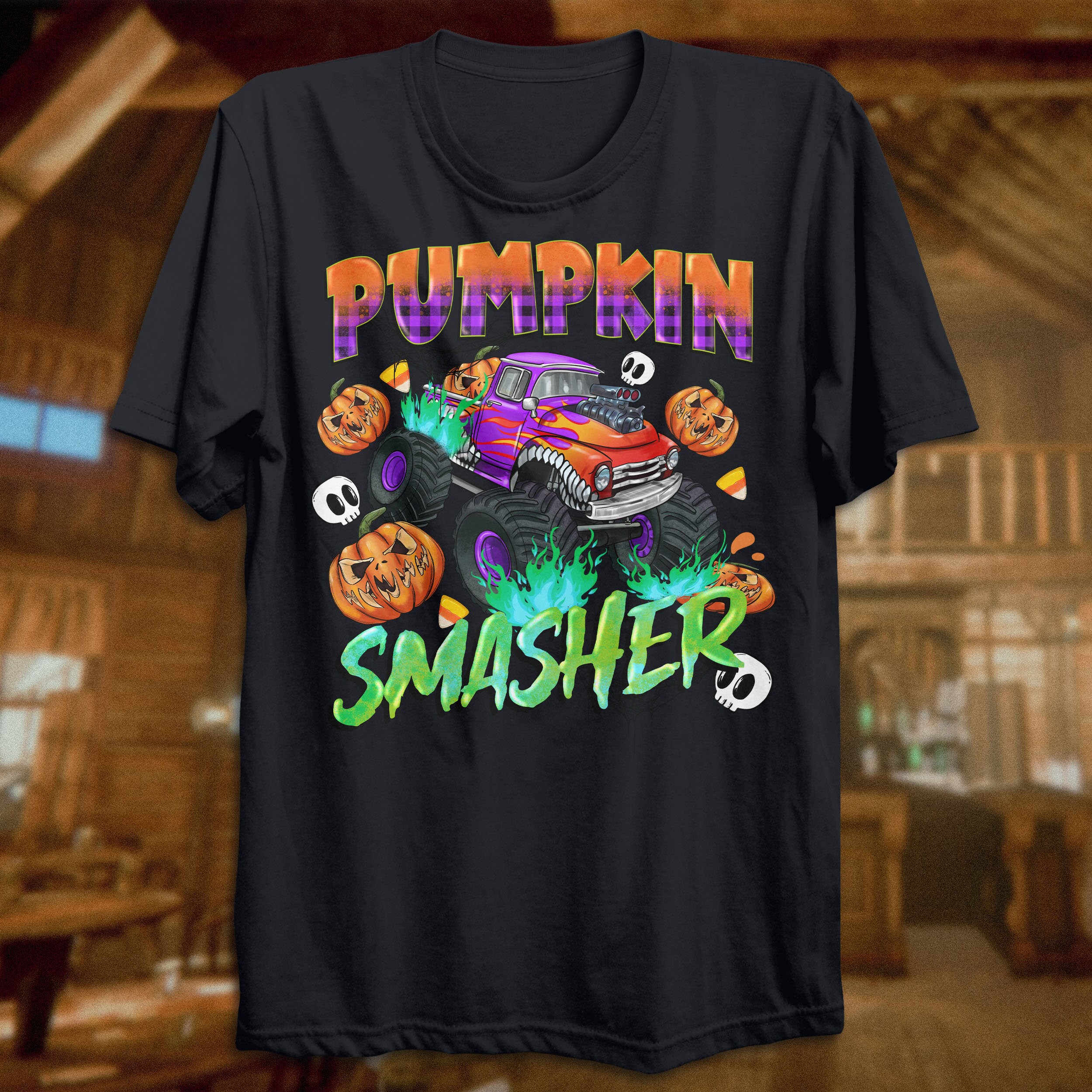 Pumpkin Smasher Png Sublimation Design Download, Happy Halloween Png ...