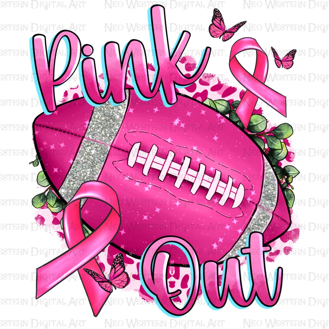 Pink Out Cancer Awareness Png Sublimation Design Download, Breast ...