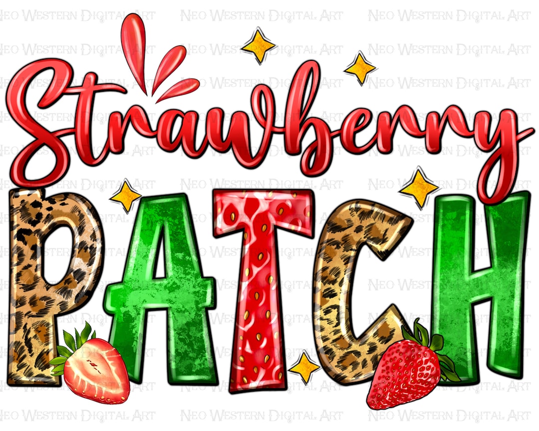 Strawberry Patch Png Sublimate Designs Download, Hello Summer Png ...