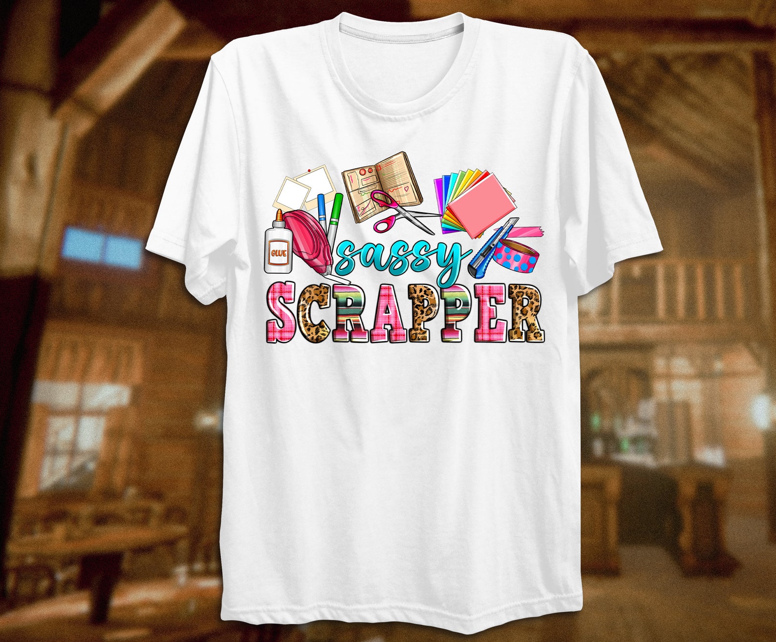 Sassy Scrapper Png Sublimation Design Download, Scrapbooking Png ...