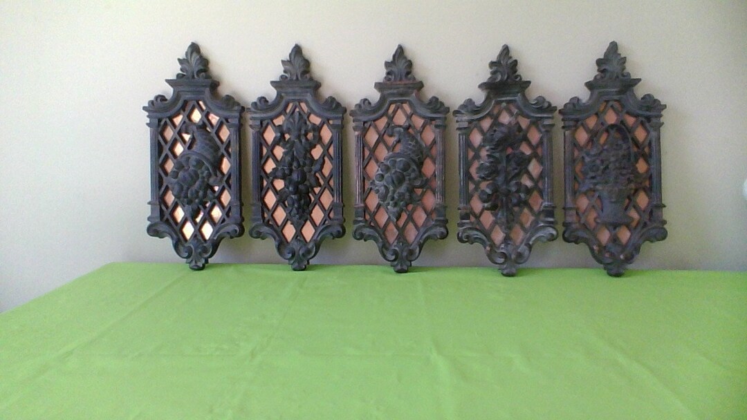 Vintage Mid Century Cooper Craft Guild Wall Art - Etsy