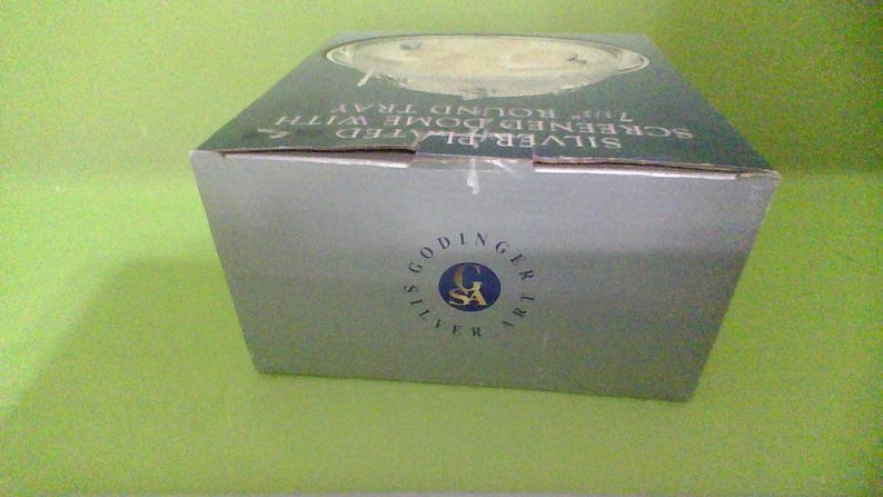 Godinger Silver Art Dome With 7.5" Tray - Etsy