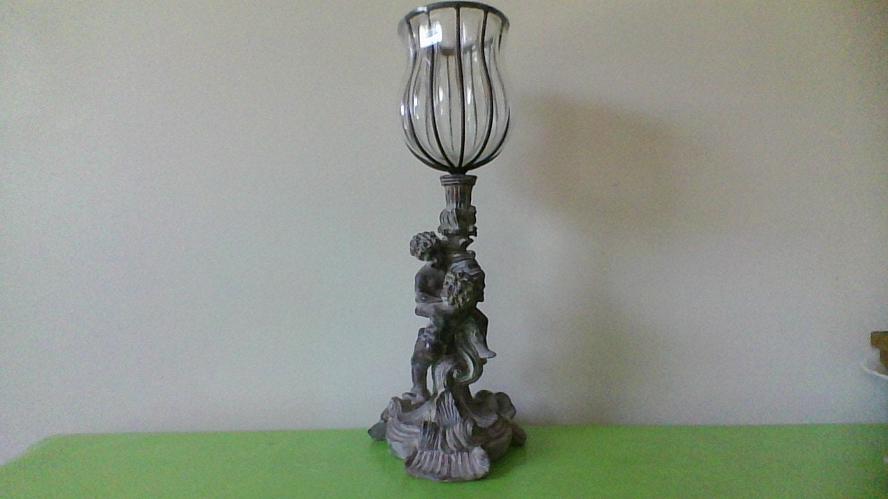 Decorative 2 Cherubs Lamp - Etsy