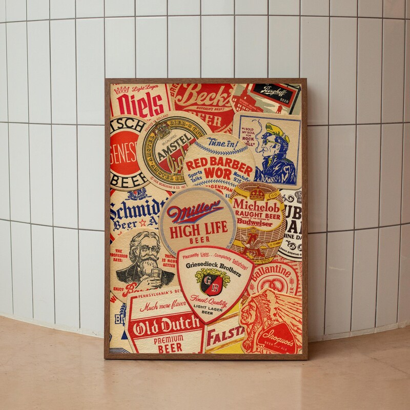 Beer Wall Art - Etsy