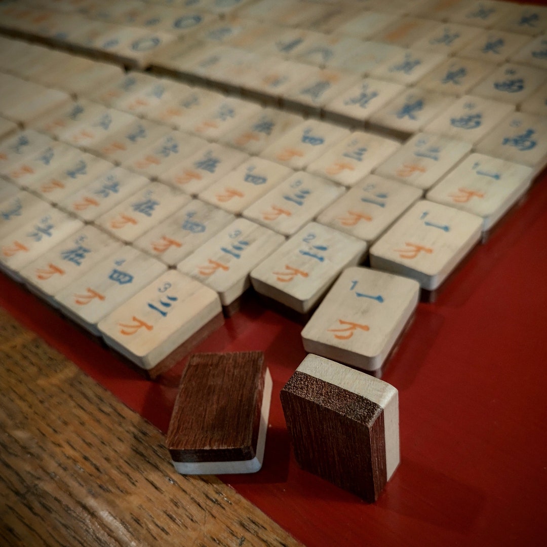 Mahjongg Set Complete 1923 pung Chow - Etsy UK