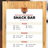 Editable Concessions Stand Flyer | Canteen | Cafe | Snack Stand Menu ...