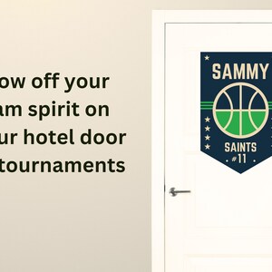 Editable Basketball Locker Printable Cutout Door Sign Locker Decoration ...
