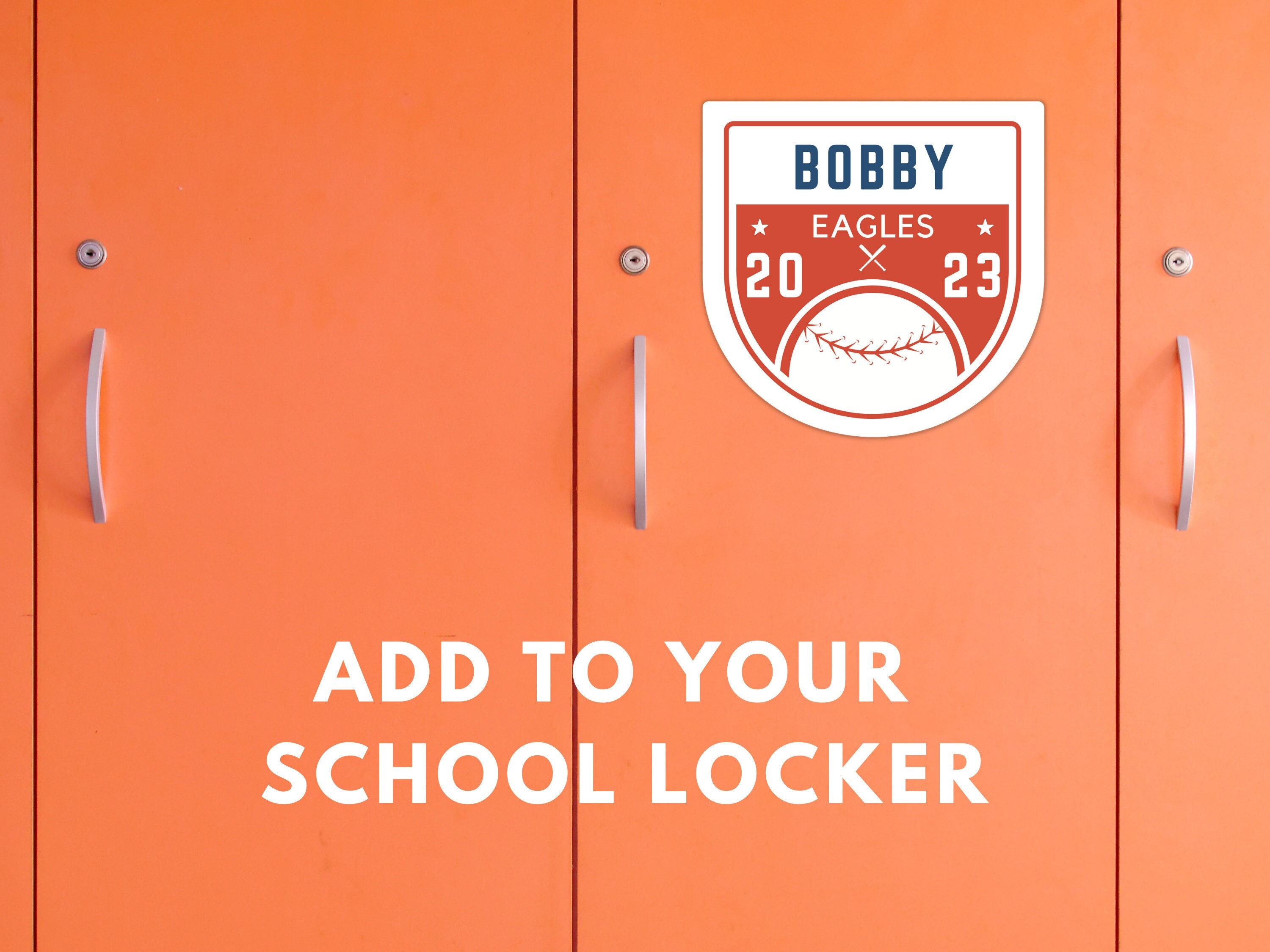Editable Baseball Locker Door Sign Name Tag Baseball and Softball ...