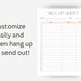 Editable Sign-up Sheet Canva Template Printable Sign up Template Form ...