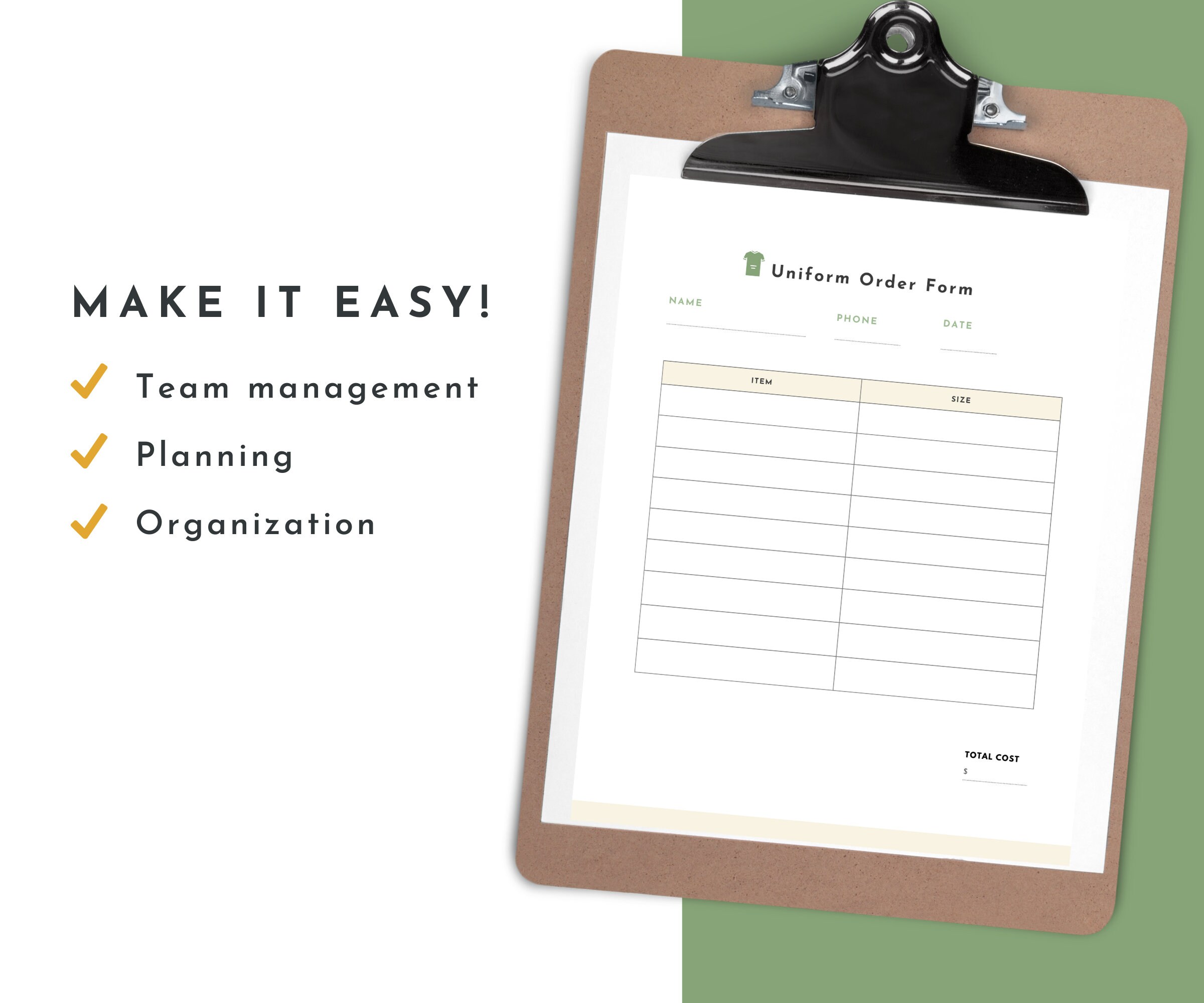 Editable Soccer Team Coach Planner Canva Template, Printable Soccer ...