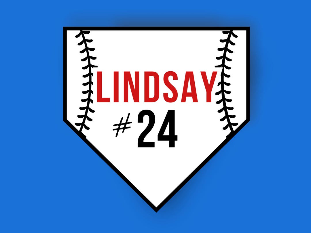 Editable Baseball or Softball Locker Door Hotel Sign Canva Template ...