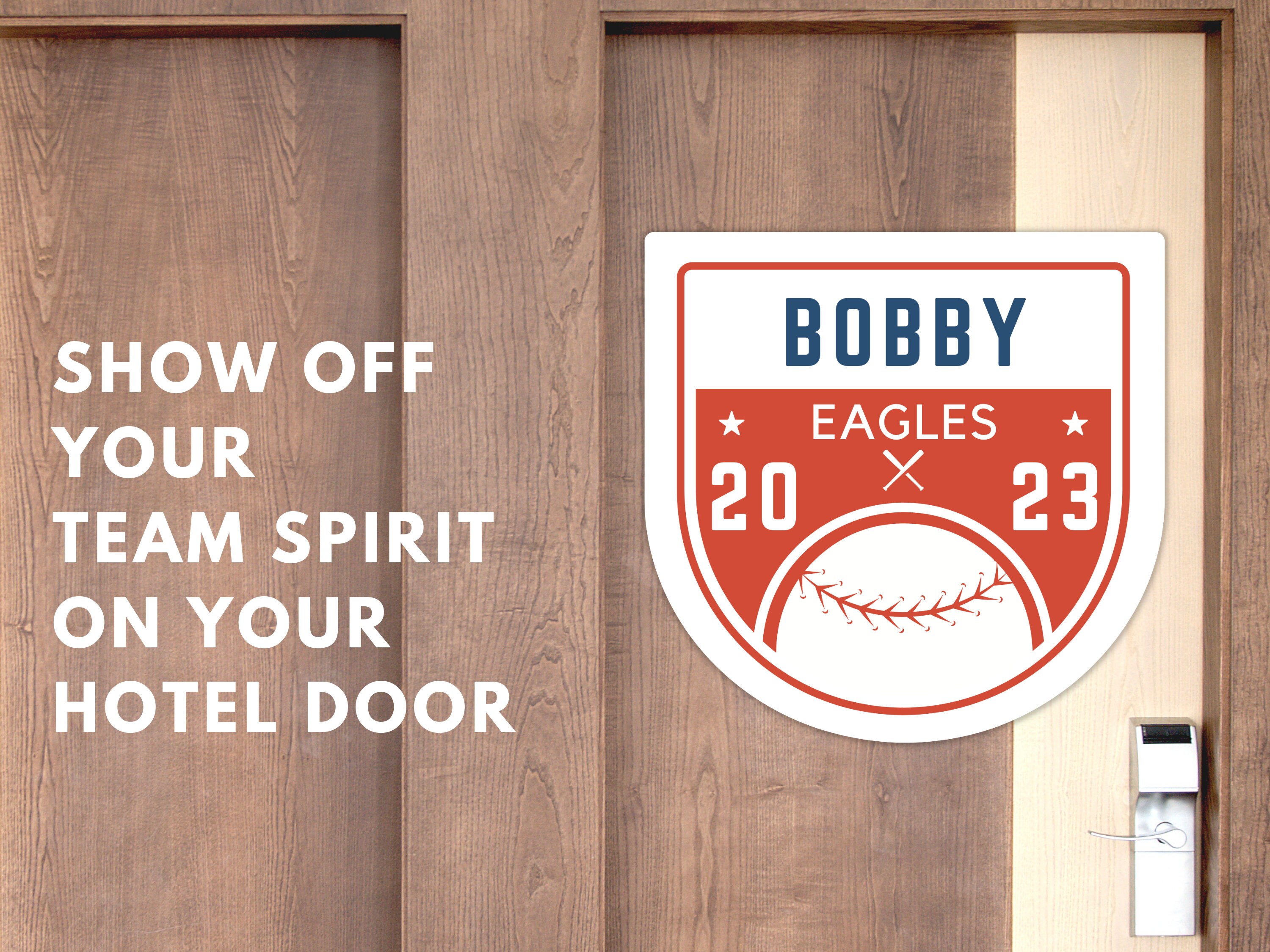 Editable Baseball Locker Door Sign Name Tag Baseball and Softball ...