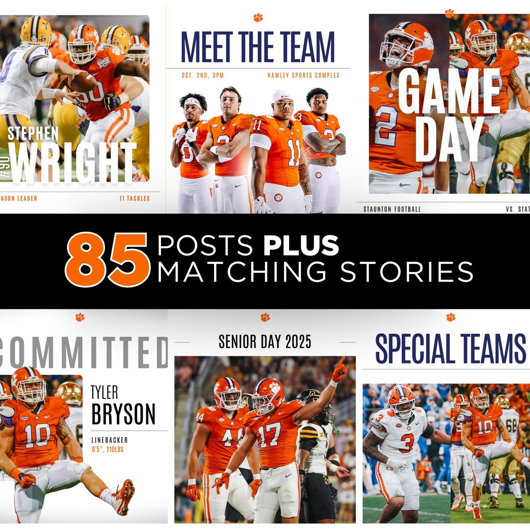 85 Social Media Posts PLUS 85 Stories Instagram Editable Template ...