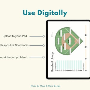 Printable Baseball Lineup and Field Position Sheet Batting Order ...