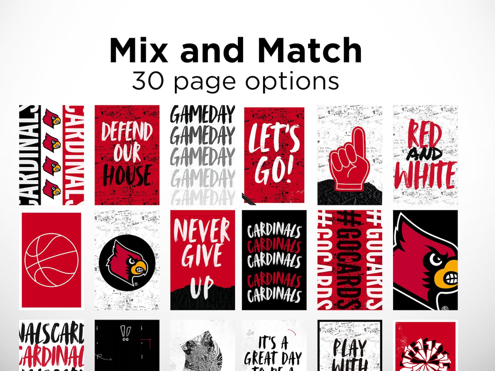 Editable Media Day Backdrop Templates 8.5x11 and 11x17, Canva Graphic ...