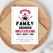 Editable Family Reunion Invitation Family Invite Cookout Evite ...