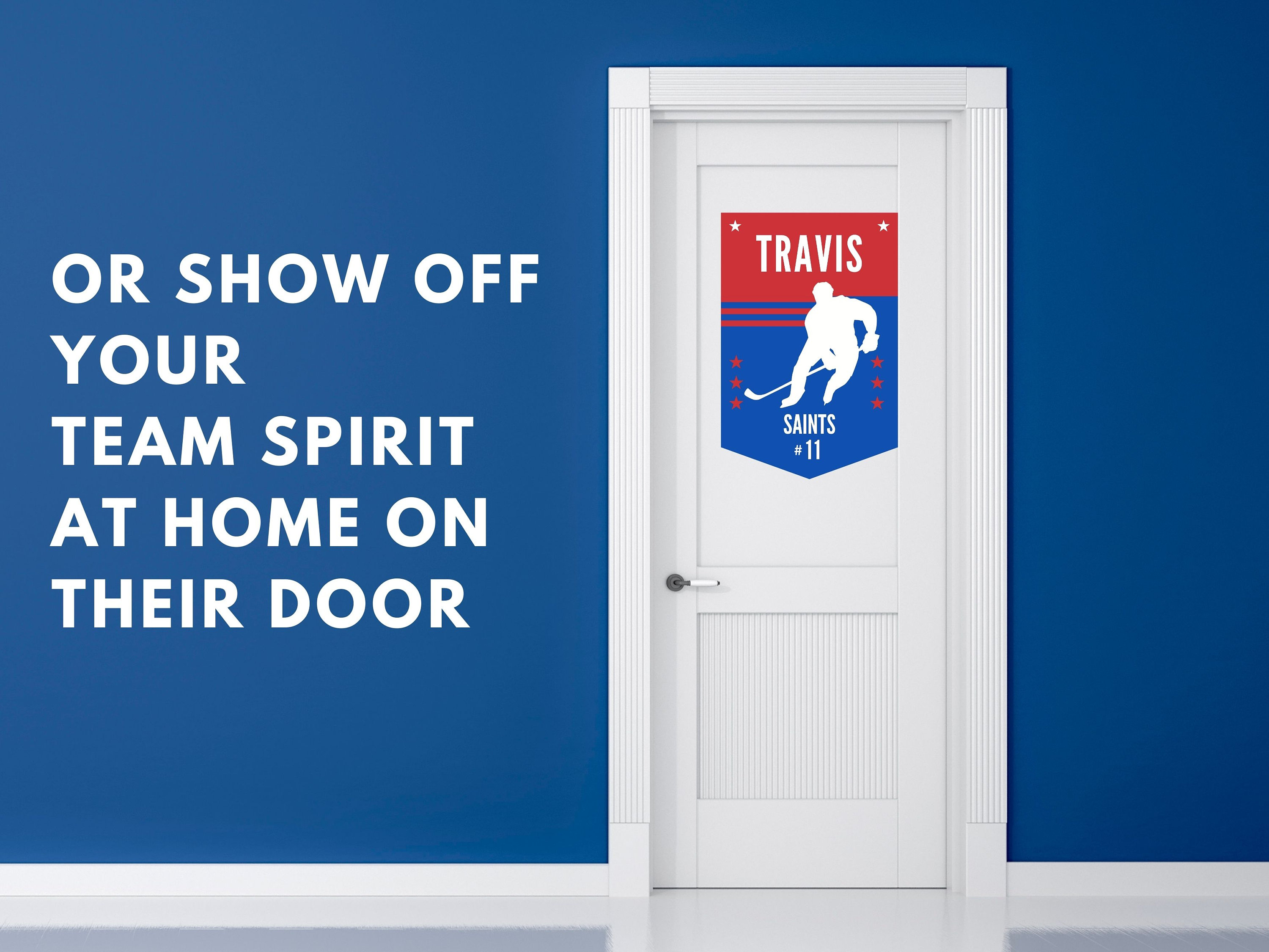 Editable Hockey Locker Door Sign, Hockey Locker Decoration, Name Tag ...