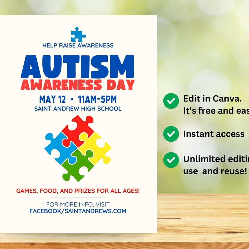 Autism Community Event - Etsy