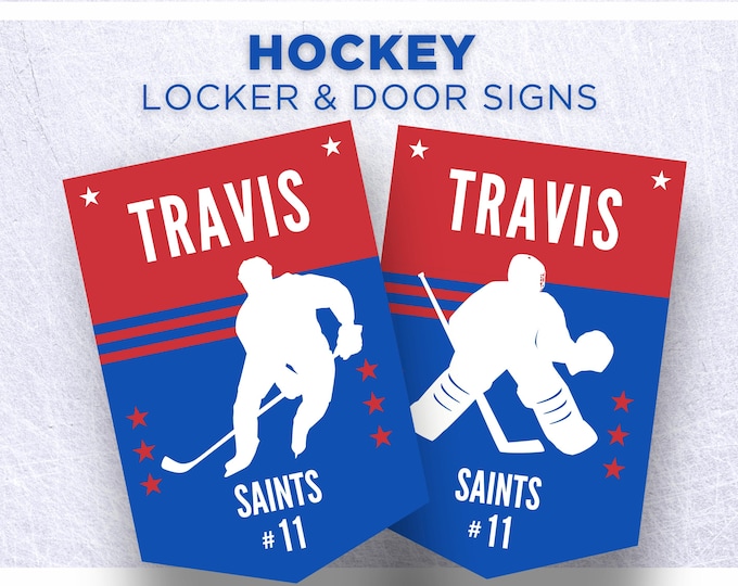 Hockey Light Box,personalized Hockey Night Light With Custom Name,light ...